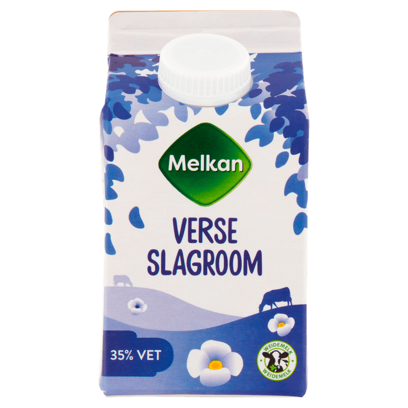 Melkan Verse slagroom 35% vet. Nu bij Dirk | Dirk