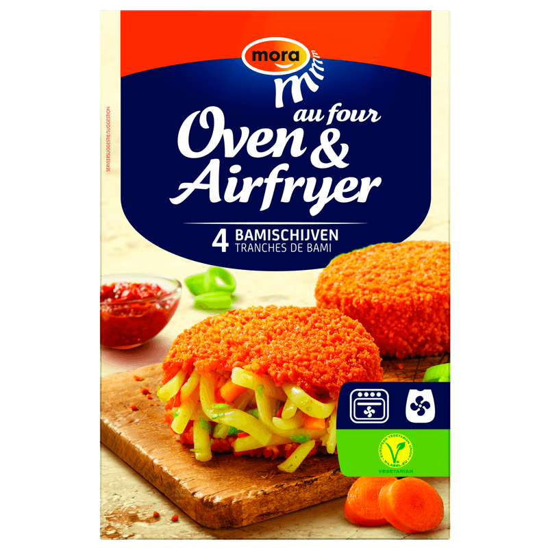 Mora Oven bamischijven 4 stuks | Dirk
