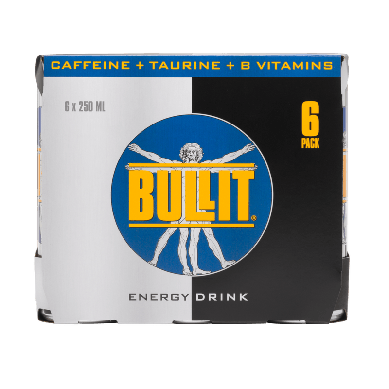Bullit Energy drink 6x25 cl. Nu bij Dirk | Dirk