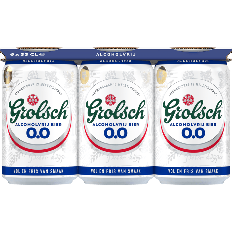 Grolsch Pilsener alcoholvrij 6x33 cl | Dirk
