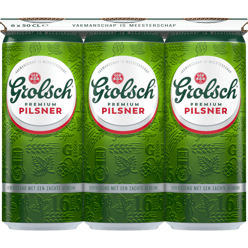 Aanbieding: Grolsch Pilsener 6x50 cl. Nu bij Dirk | Dirk