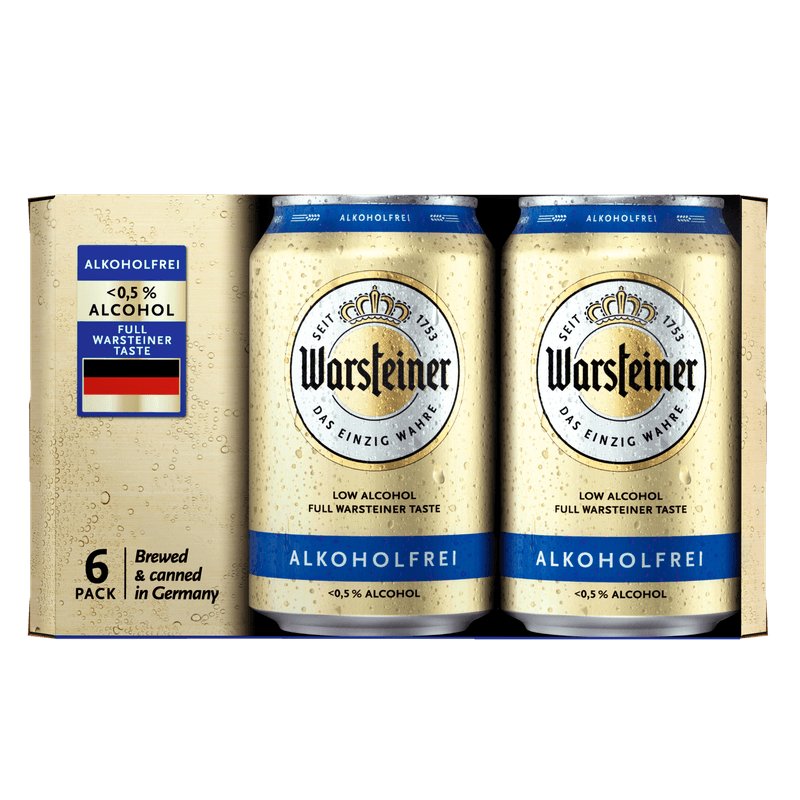 Warsteiner Pilsener alcoholvrij 6x33 cl | Dirk
