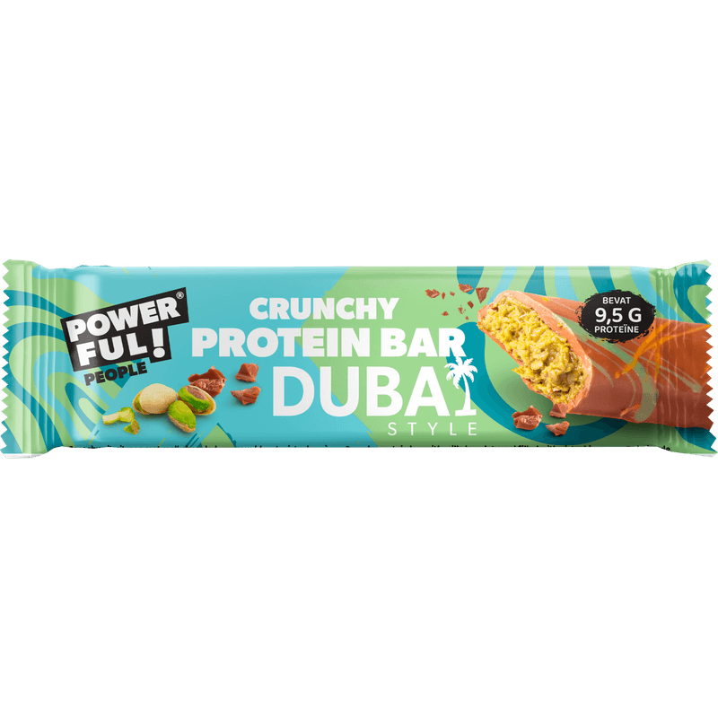 PowerfulPeople Proteine bar dubai style | Dirk