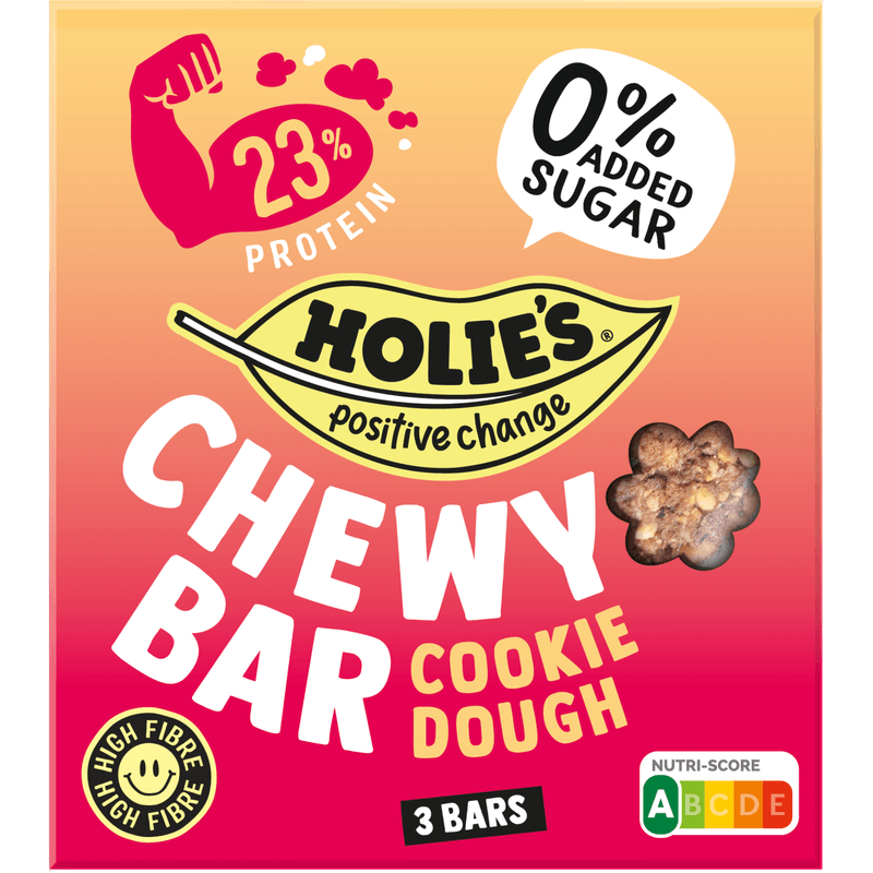 Holie's Chewy bar cookie dough 3 st. | Dirk