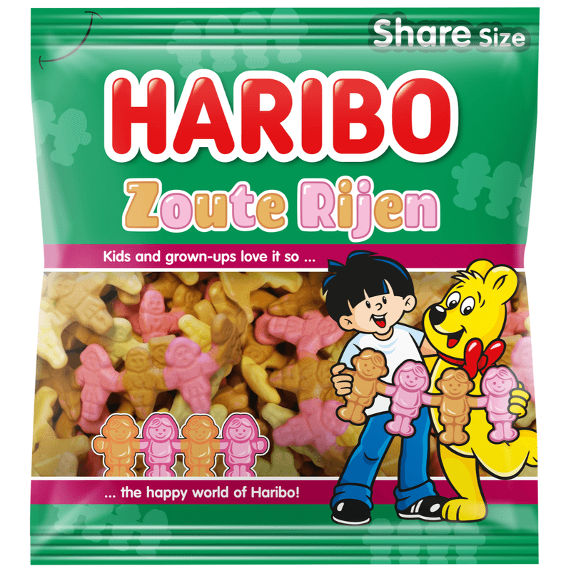 Haribo Zoute rijen. Nu bij Dirk | Dirk