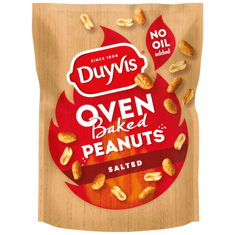 Duyvis Oven roasted peanuts salted | Dirk