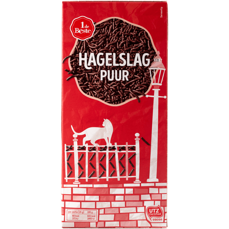 1 de Beste Hagelslag puur. Nu bij Dirk | Dirk